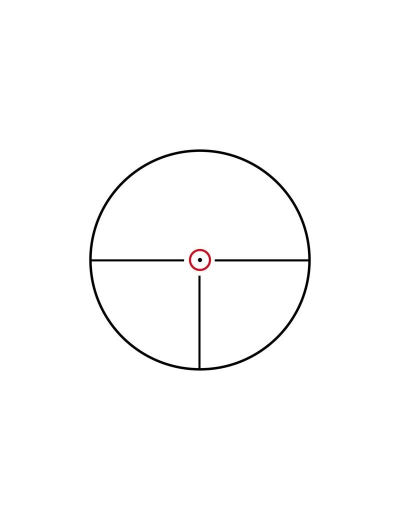 Konus Rifle Scope Konuspro-M30 1-6x24 With Illuminated Reticle