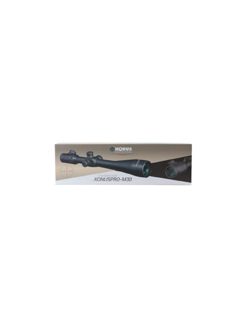 Konus Rifle Scope Konuspro-M30 12,5-50x56 With Illuminated Reticle
