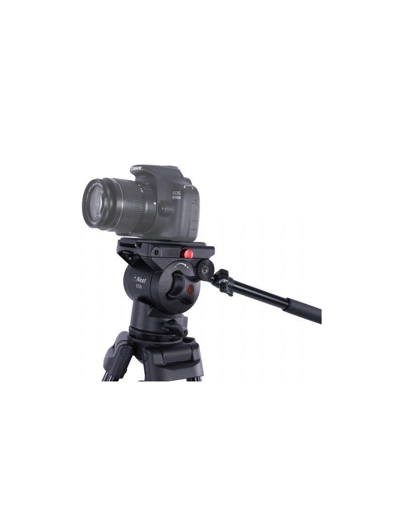 Nest Video Tripod NT-670 + Fluid Damped Pan Head