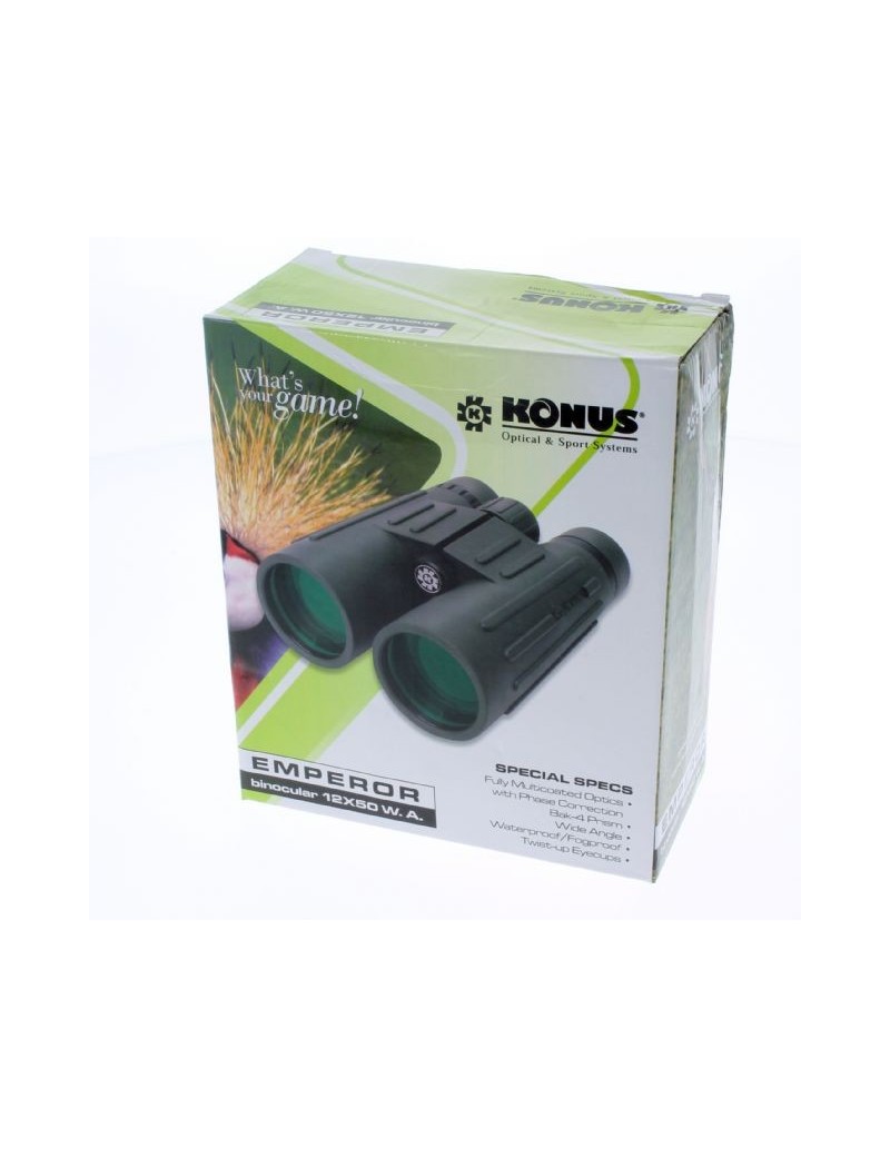Konus Binocular Emperor 12x50 WP/WA met Phasecoating